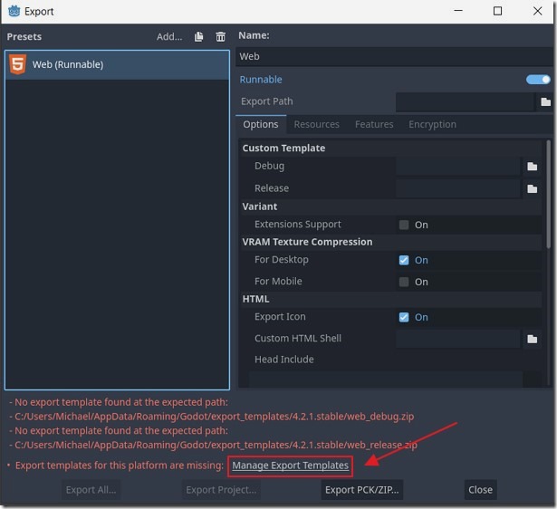 Godot and Microsoft Blazor